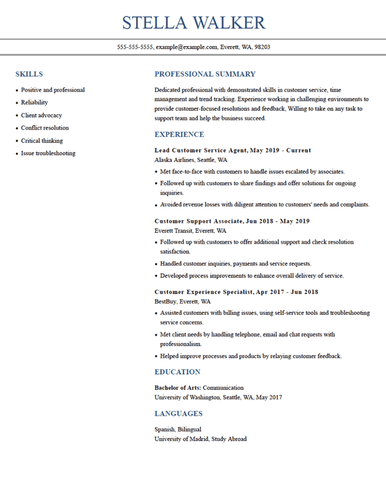 Best Help Desk Resume Examples for 2023