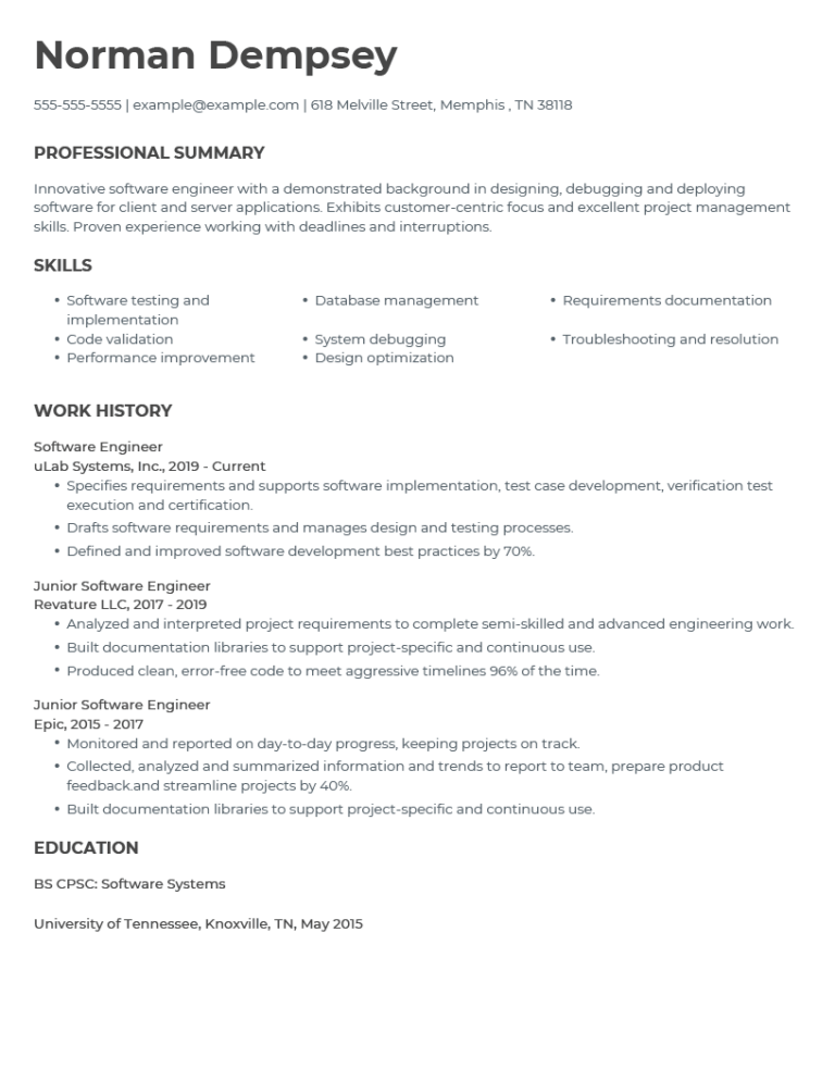 Best Resume Examples to Use in 2022