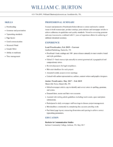 Tips for Creating a Traditional Resume | ResumeNerd