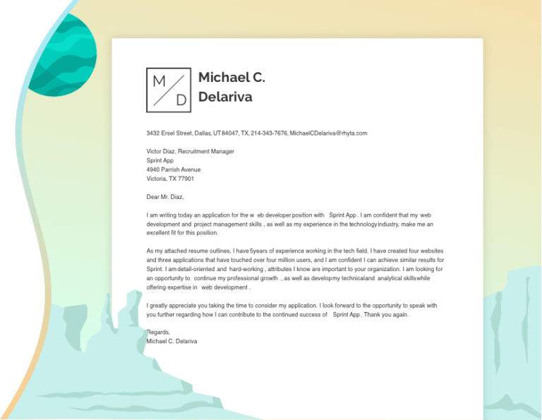 Cover Letter Formats - The 5 Most Important Elements